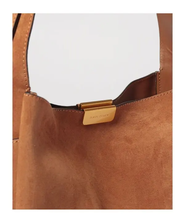 GIANNI CHIARINI Jo Suede Shoulder Bag