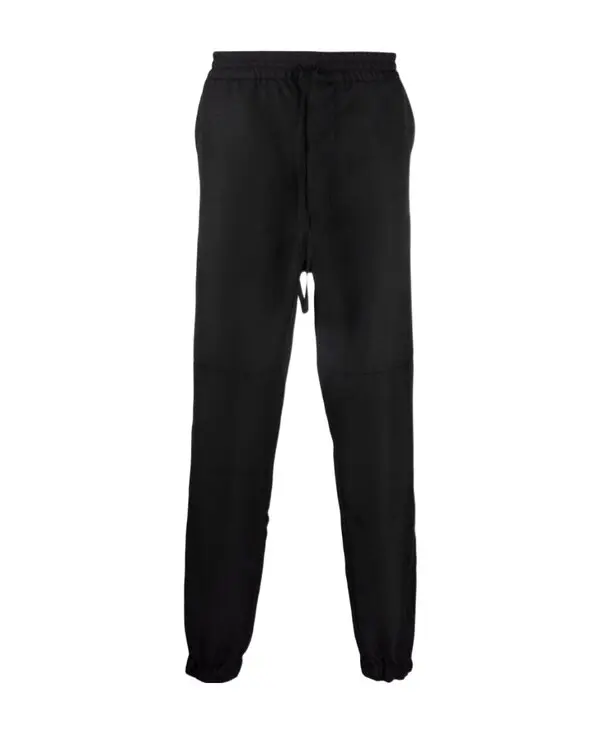 Alexander McQueen High-waisted Straight Leg Drawstring Trousers