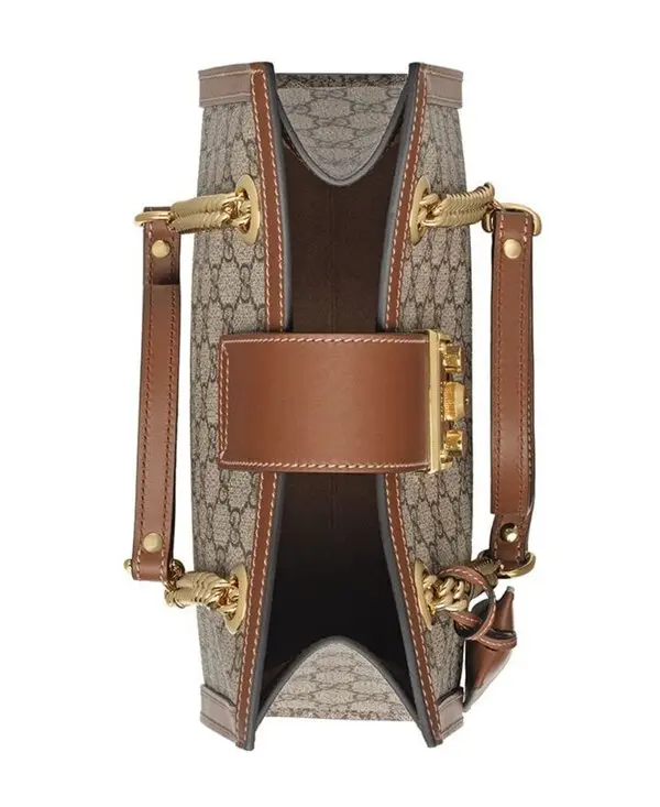 Gucci Padlock Gg Small Shoulder Bag - Nude