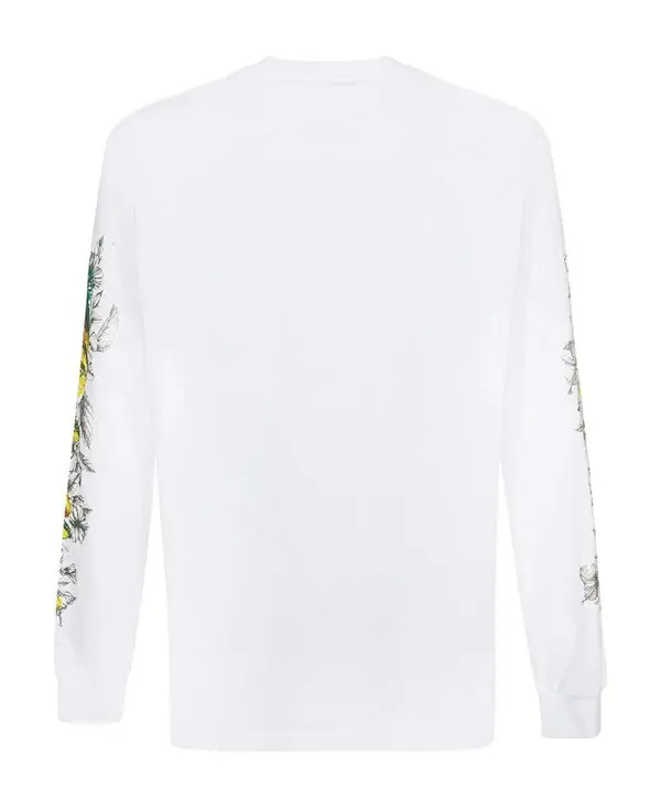 MSGM Club Paradiso Print Long-sleeve T-shirt
