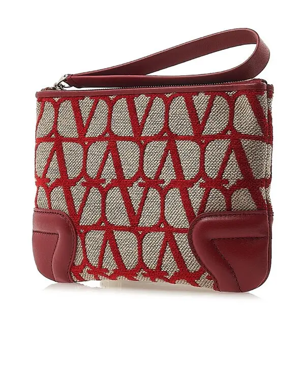 Valentino Garavani Logo Clutch