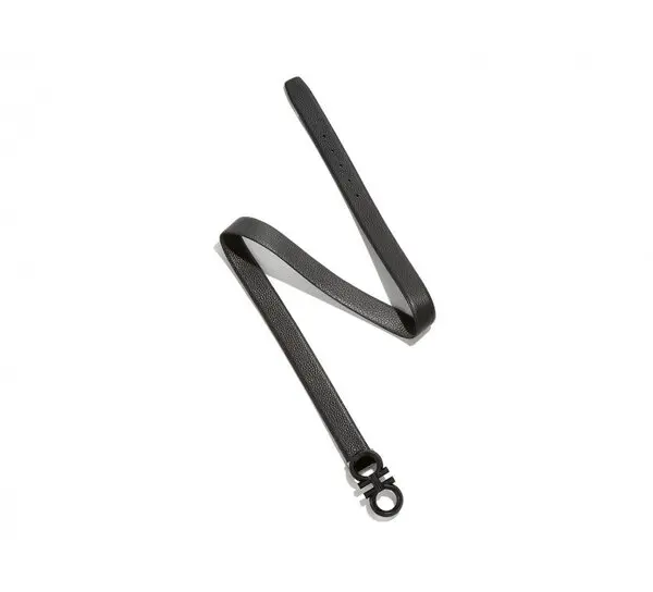FERRAGAMO Gancini Reversible Belt - Black