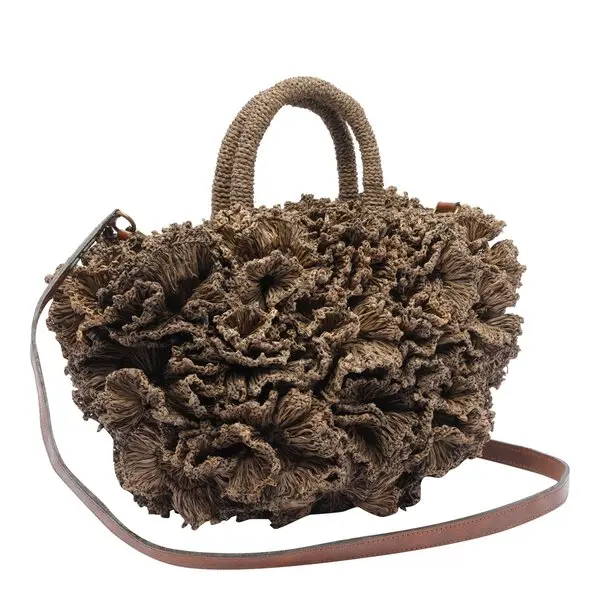 IBELIV 3d Decoration Handbag - Darktea