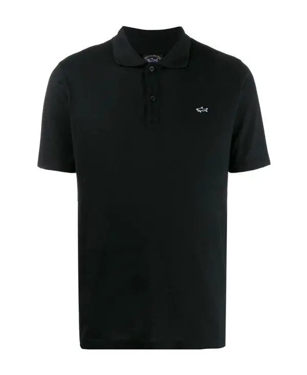 PAUL  SHARK Short Sleeve Logo Polo Shirt