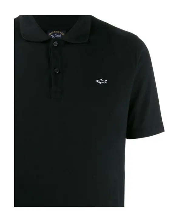 PAUL  SHARK Short Sleeve Logo Polo Shirt