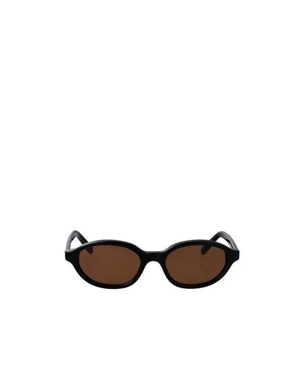MAISON MARGIELA Oval Sunglasses - Brown