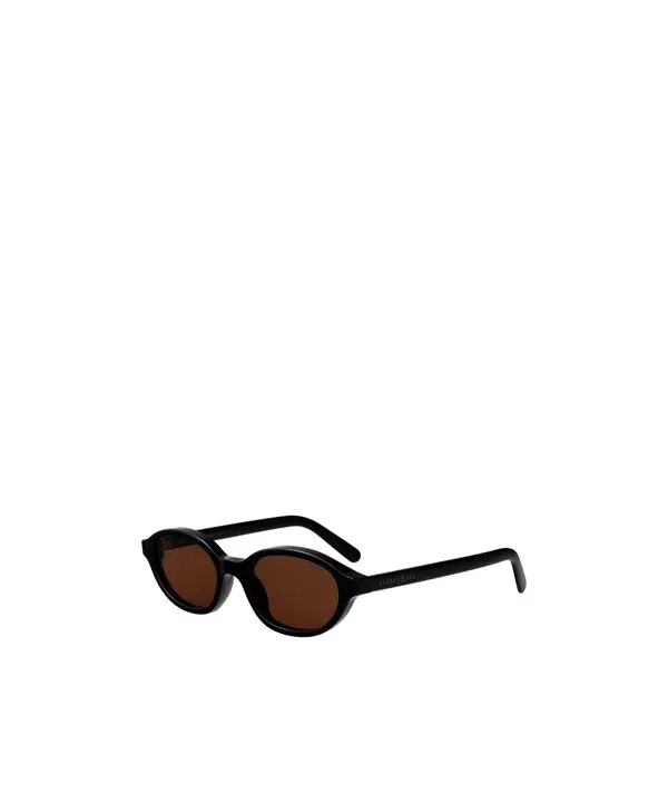 MAISON MARGIELA Oval Sunglasses - Brown