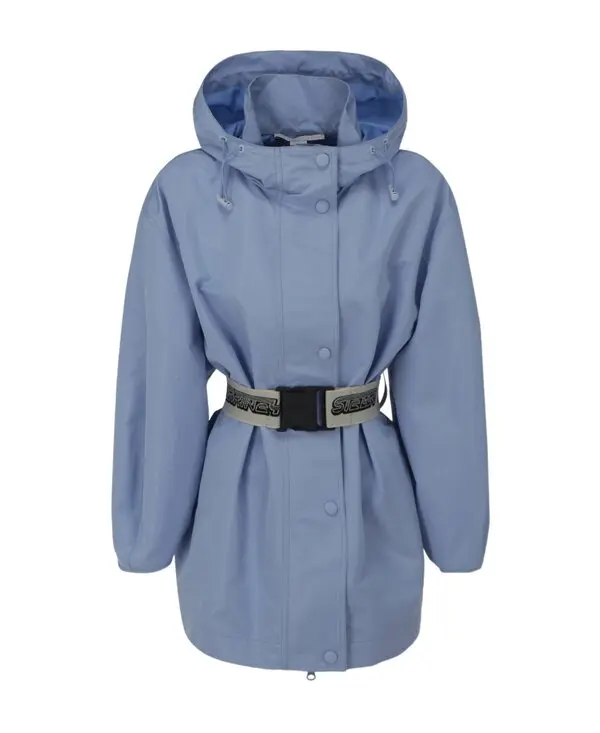 Stella McCartney Belted Hooded Jacket