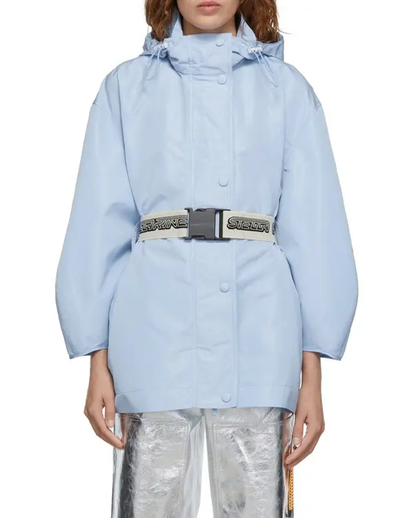 Stella McCartney Belted Hooded Jacket