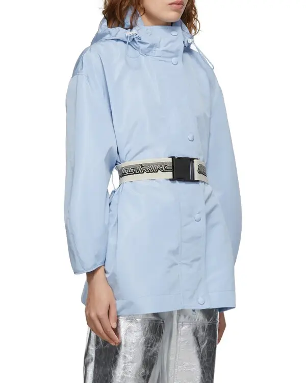 Stella McCartney Belted Hooded Jacket