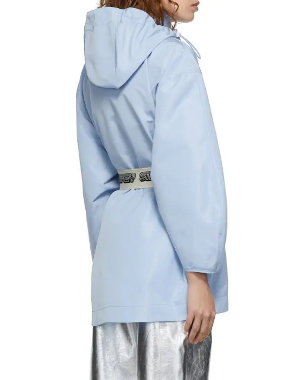 Stella McCartney Belted Hooded Jacket