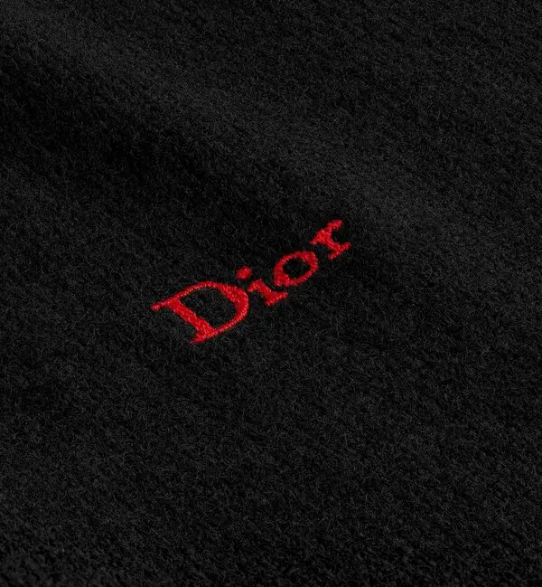 Dior Embroidered Crew Neck Sweater