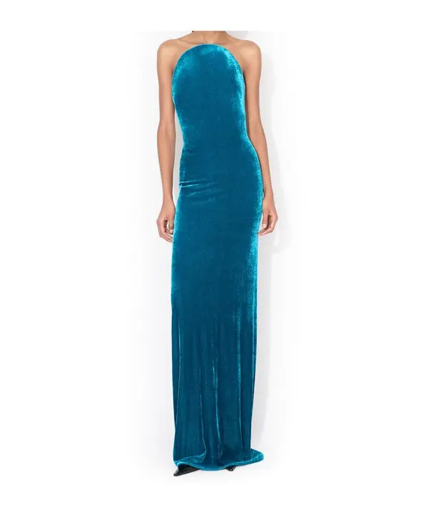 Alaïa Sculpture Velvet Gown