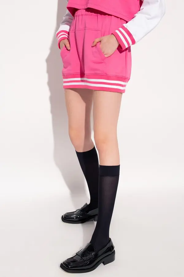 Red Valentino Striped Rib Skirt