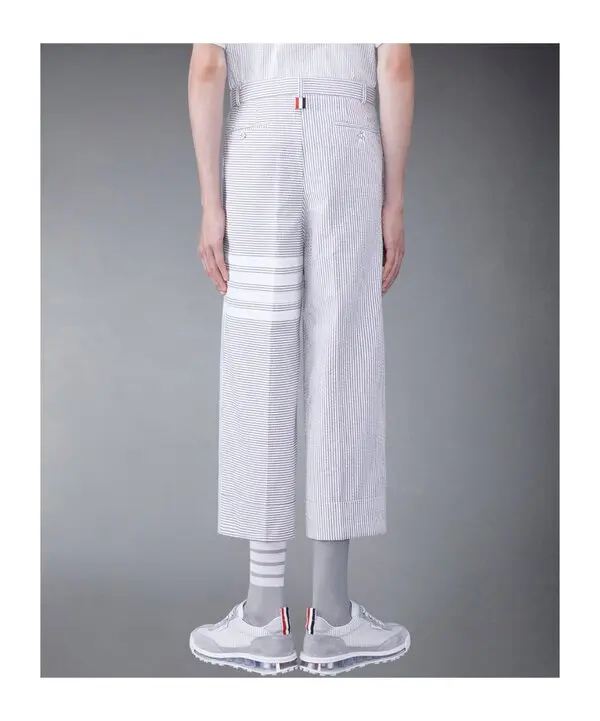 Thom Browne 4-bar Striped Tailored Trousers