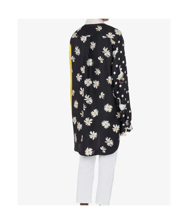 Moschino Patchwork Print Button-up Shirt