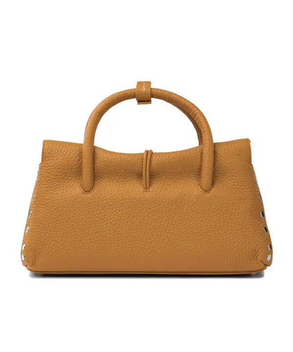 ZANELLATO Dotta Centauro Small Top Handle Bag - Brown
