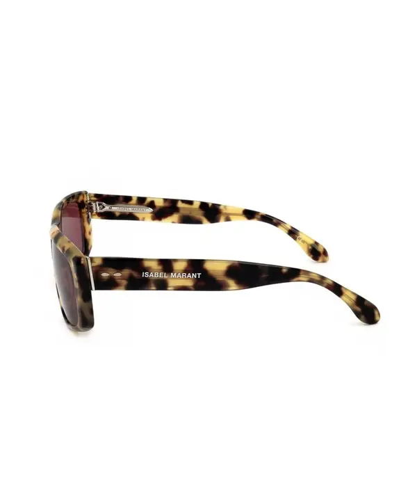 Isabel Marant Étoile Geometric Frame Sunglasses - Red