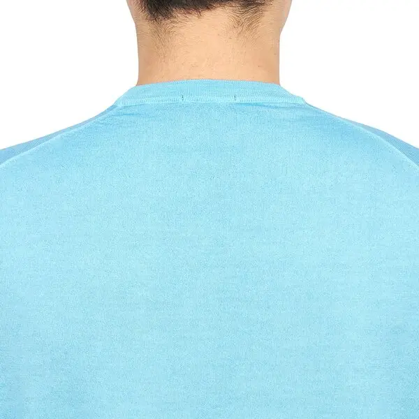 DRUMOHR Merino Crew-neck Jumper - Blue