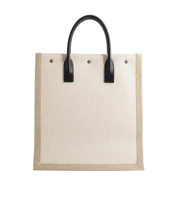 Saint Laurent Rive Gauche Tote Bag - Nude