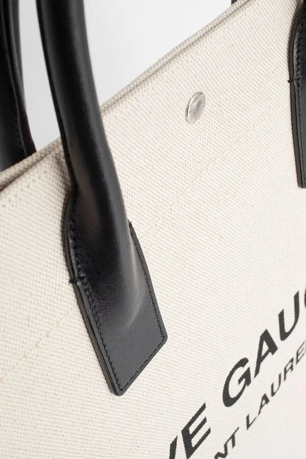 Saint Laurent Rive Gauche Tote Bag - Nude