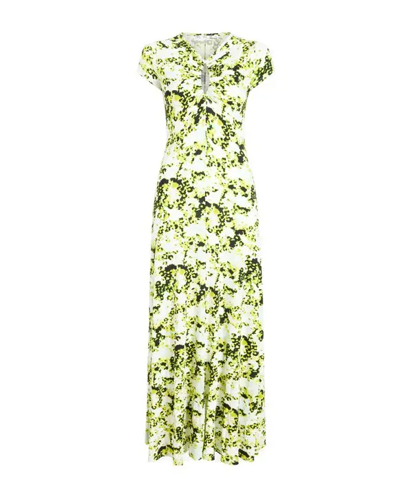 Philosophy Di Lorenzo Serafini Soft Jersey Maxi Dress - Straw Multi