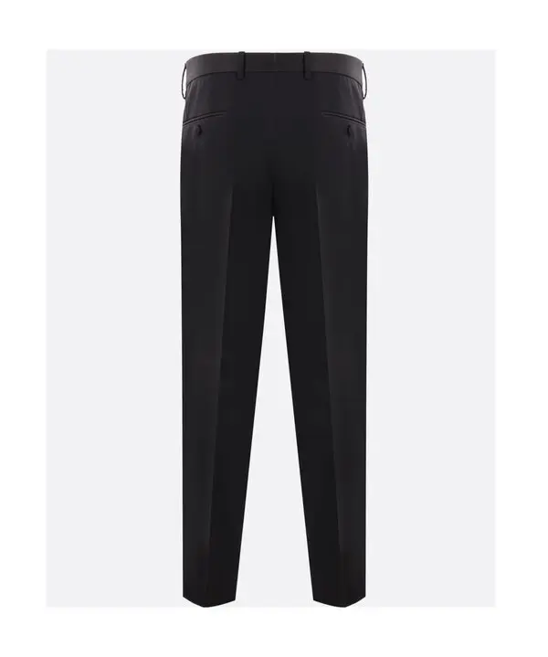 Dolce & Gabbana Tailored Pressed Crease Trousers - Black