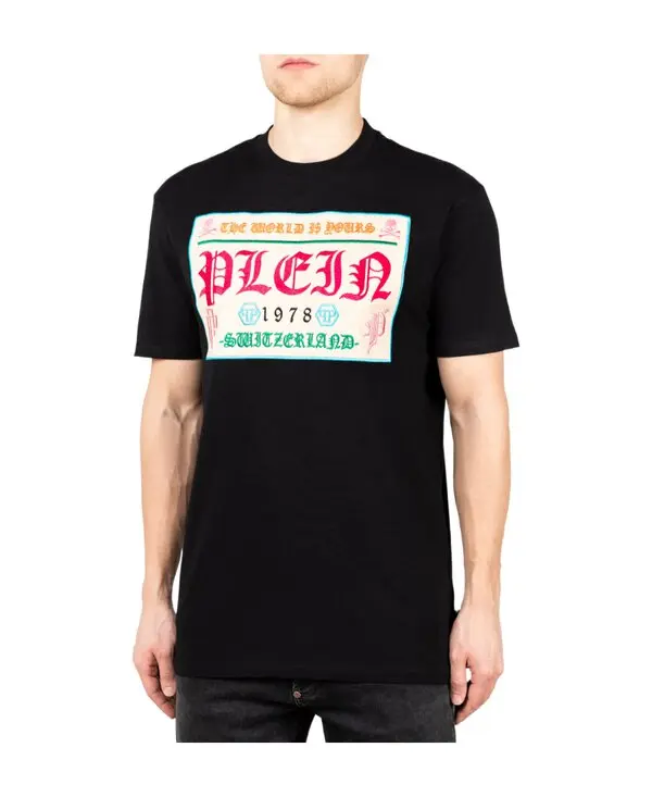Philipp Plein Logo Short-sleeved T-shirt