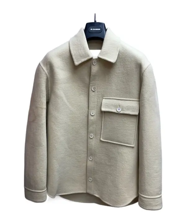 JIL SANDER Long Sleeve Button-detailed Casual Jacket