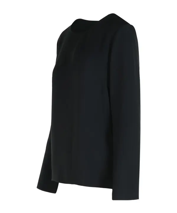 P.a.r.o.s.h Long Sleeve Blouse - Black