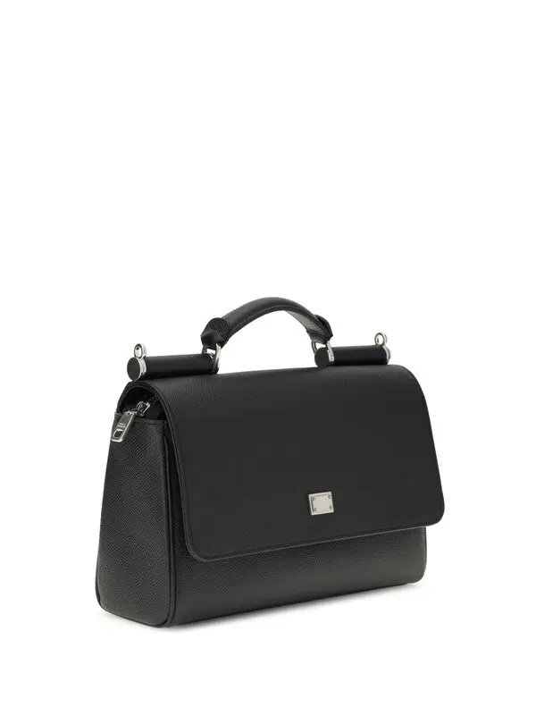 Dolce & Gabbana Leather Top-handle Bag