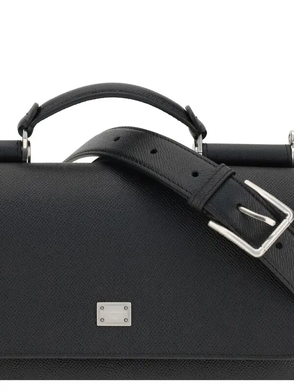 Dolce & Gabbana Leather Top-handle Bag