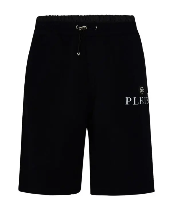 Philipp Plein Logo Plaque Track Shorts