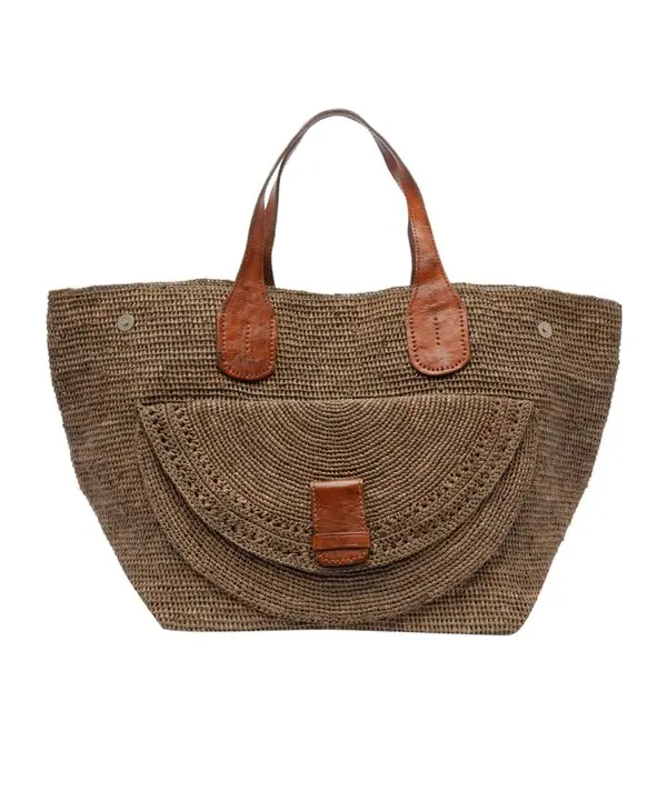 IBELIV Laza Ii Woven Tote Bag - Brown