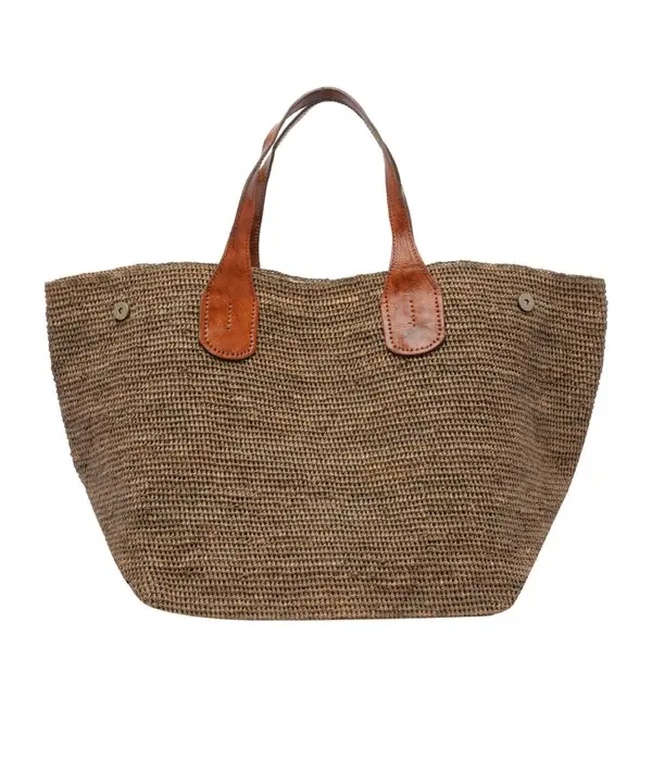 IBELIV Laza Ii Woven Tote Bag - Brown