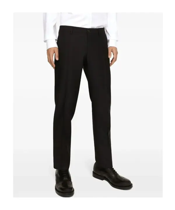 Dolce & Gabbana Single-breasted Wool-silk Suit - Midnight Blue
