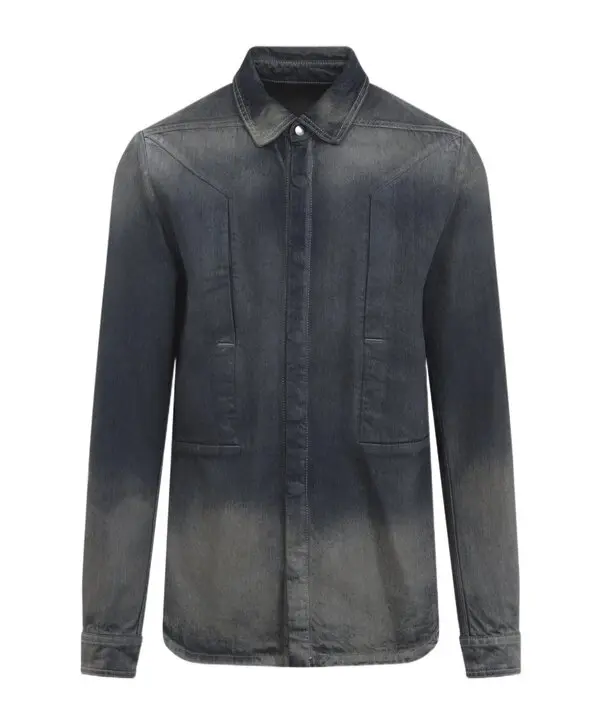 Rick Owens Fogpocket Shirt - Black