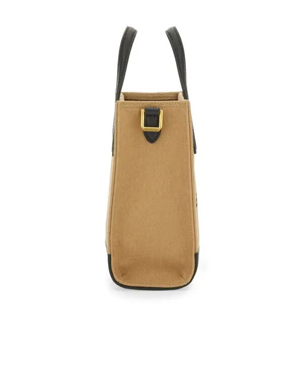 Bally Logo Patterned Mini Tote Bag - Nude