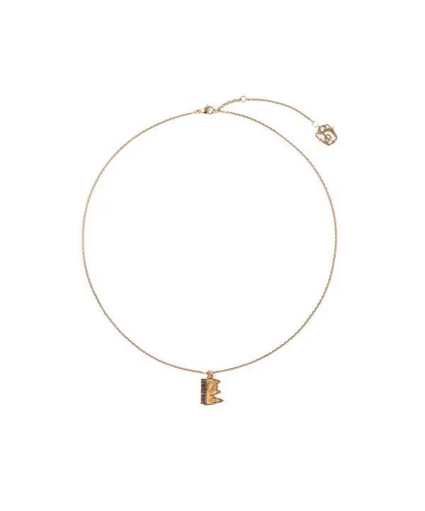 Burberry Skyline Charm Necklace - Gold/multicolour