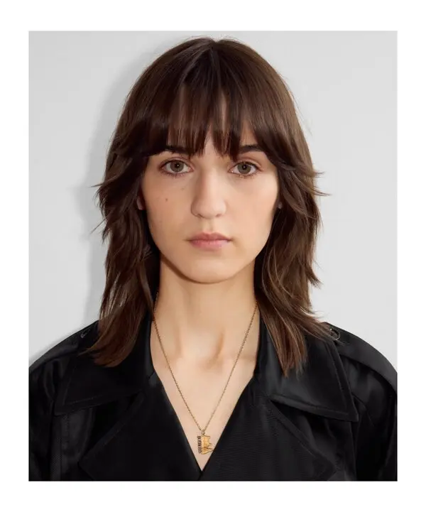 Burberry Skyline Charm Necklace - Gold/multicolour