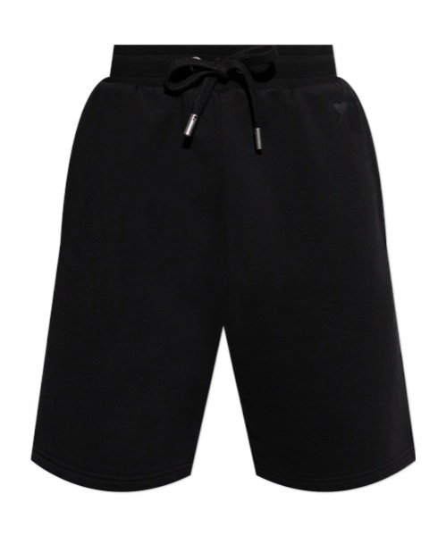 AMI Paris De Coeur Embroidered Shorts
