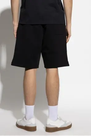 AMI Paris De Coeur Embroidered Shorts