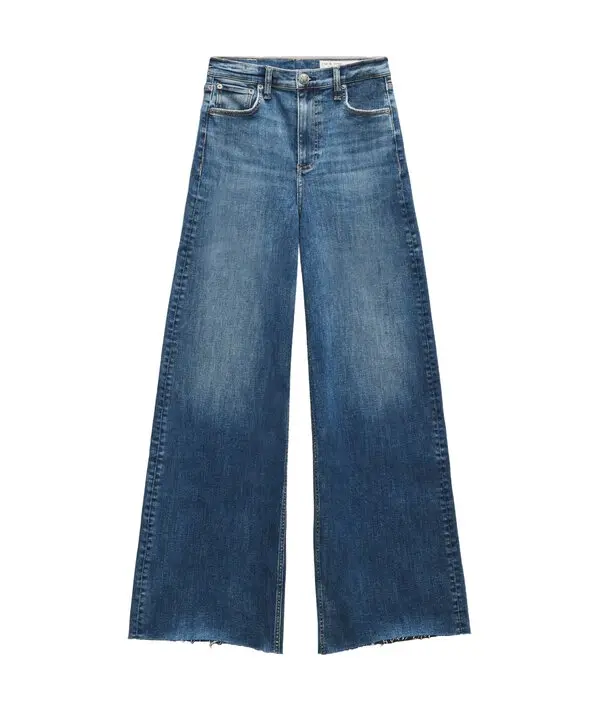 RAG  BONE Rag & Bone High-rise Wide-leg Jeans