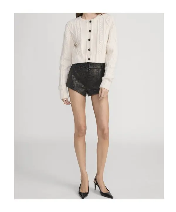 FRAME The Cable Knit Cardigan