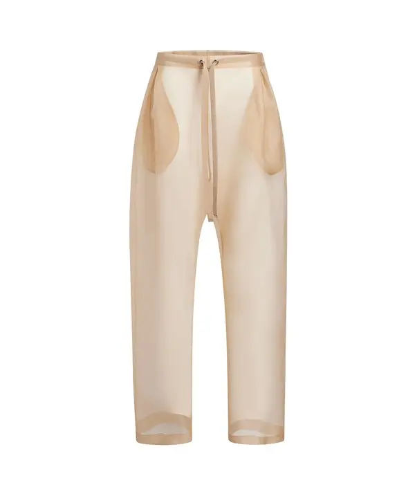 Khaite Trenton Pants - Nude