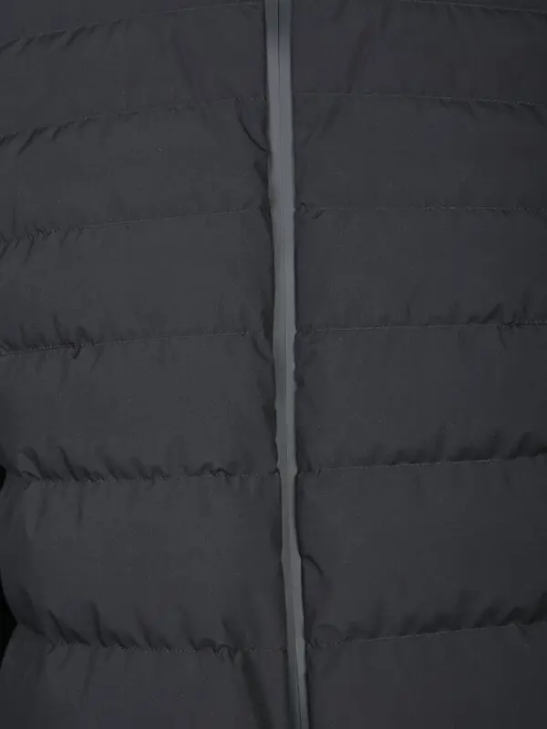 Herno 2 Layer Hooded Down Jacket - Black