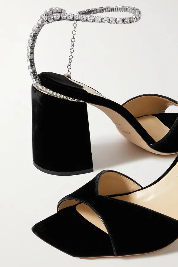 JIMMY CHOO Embellished High Heeled Sandals