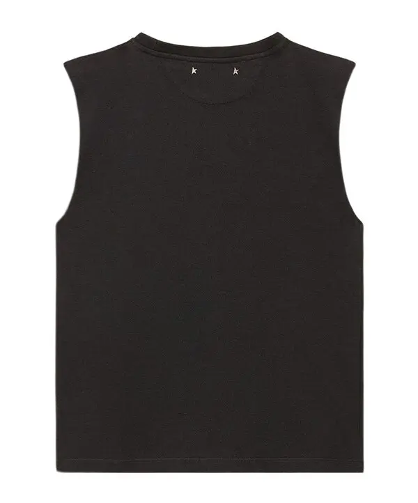 GOLDEN GOOSE Sleeveless Beaded Top