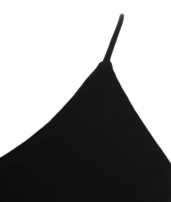 Dsquared2 One Shoulder Mini Dress - Black