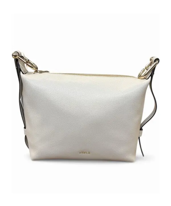 Furla Tonie Zip-up Small Shoulder Bag - Gray